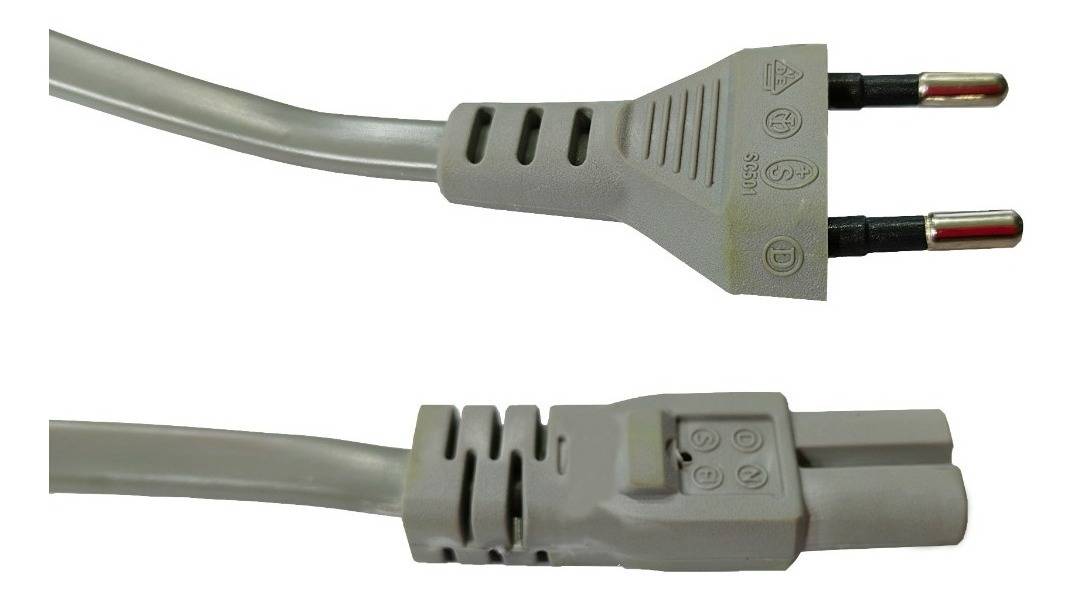 Cable Poder Tipo 8 Enchufe Nacional 1.5mts – Importadora