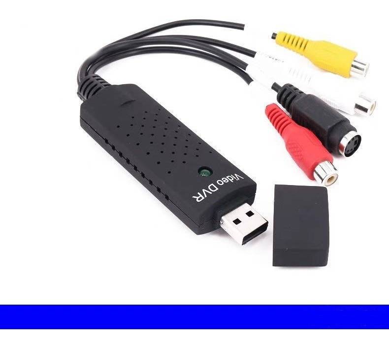 Capturadora De Audio Video Usb Easycap Vhs O Rca A Pc O Dvd – Importadora