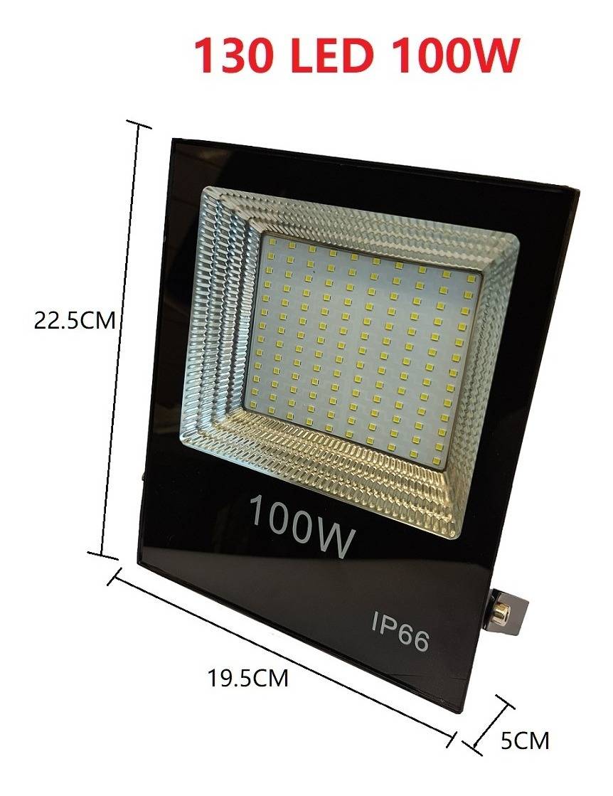 Foco Led Plano Reflector Multiled 100w Exterior / 231006 – Importadora