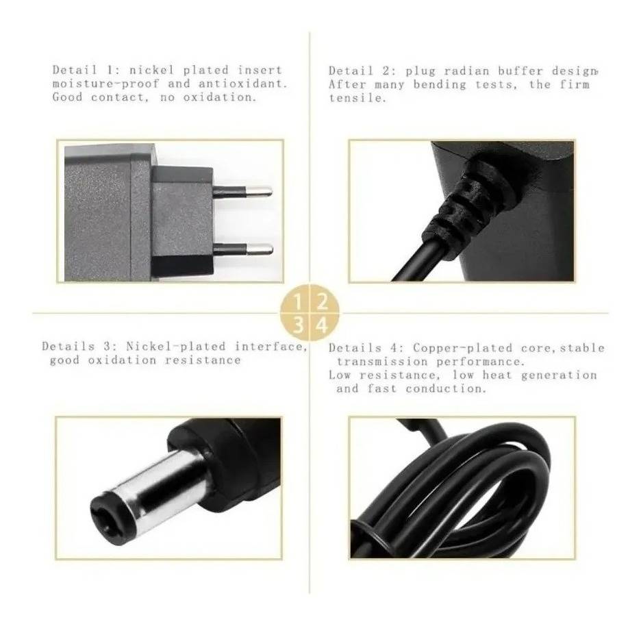 Fuente De Poder 12v 1a Cargador Transformador / 217001 – Importadora