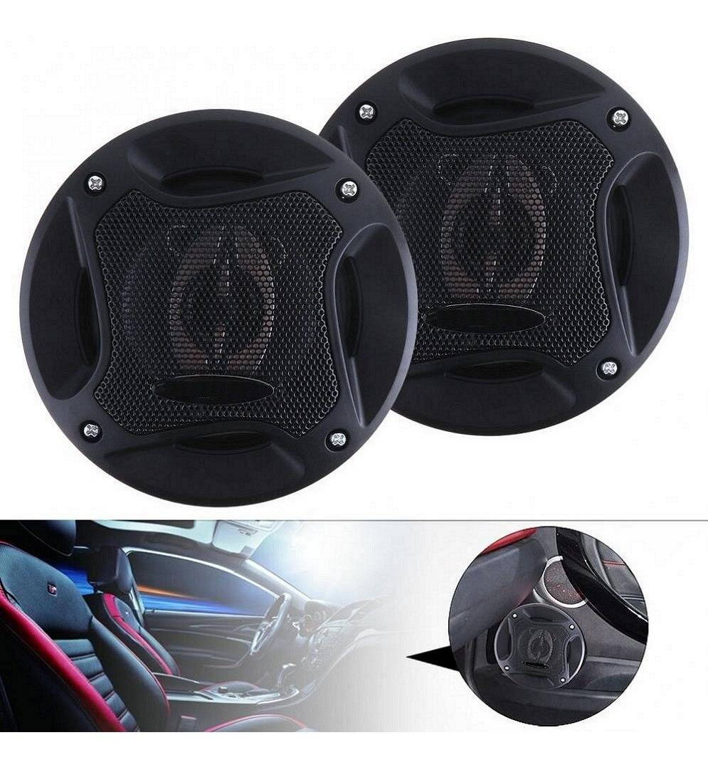 Kit 2 Parlantes Auto 10cm Redondo 200wmax Coaxial / 213027 – Importadora