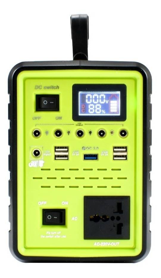 Kit Solar Estación Energía 300w Portátil Inversor Emergencia – Importadora