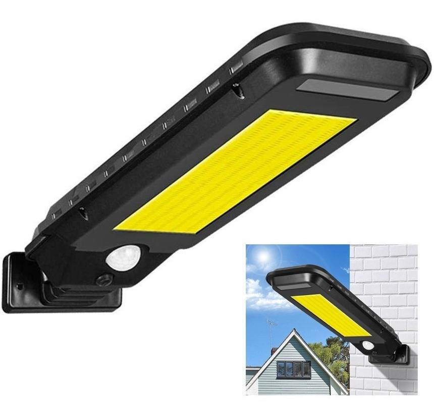 Lampara Led Solar Con Panel Y Sensor 100 Cob – Importadora