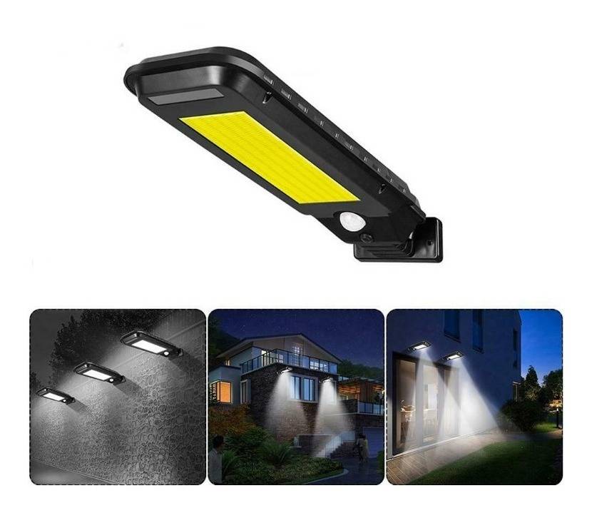 Lampara Led Solar Con Panel Y Sensor 100 Cob – Importadora
