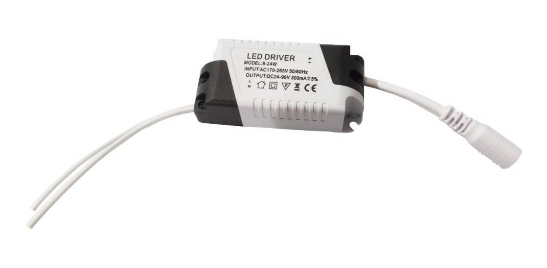 Led Driver 8-24w Dc 24-96v 300ma Transformador – Importadora