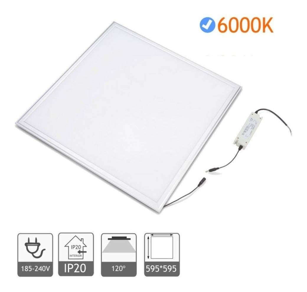 Panel Plafón Foco Led 60×60 Embutido 48w Blanco Luz Frio – Importadora