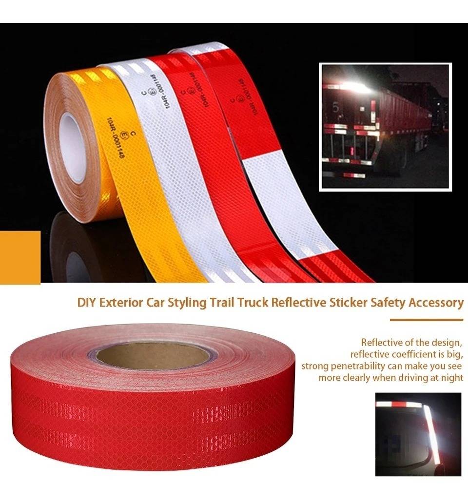 Rollo Cinta Reflectante 50cm X 45metros Color Modelo Elegir – Importadora