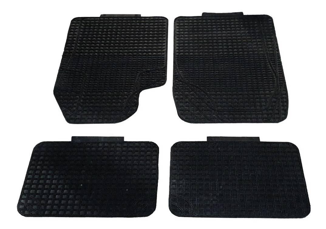 Set 4 Piezas Pisos De Goma Para Vehículos Universal Auto – Importadora